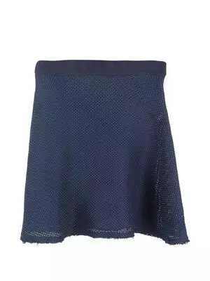 Sandro A-line Mini Skirt - Blue