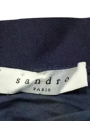 Sandro A-line Mini Skirt - Blue