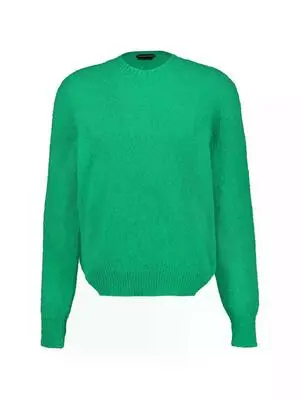 TOM FORD Crew-neck Long-sleeve Sweater - Green
