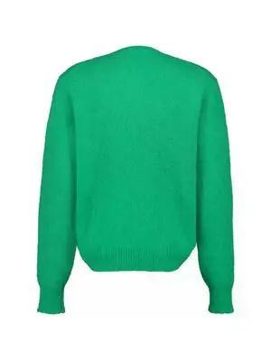TOM FORD Crew-neck Long-sleeve Sweater - Green