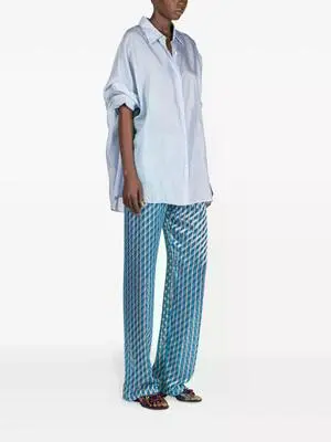 Dries Van Noten Striped Cocoon Shirt