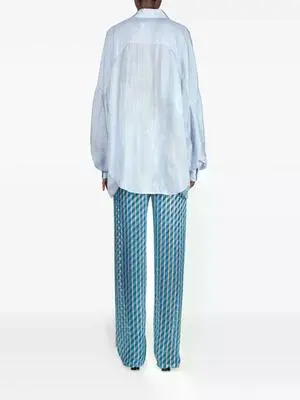 Dries Van Noten Striped Cocoon Shirt