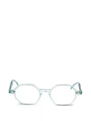 KADOR Octagon-frame Glasses - Blue