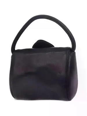 Loewe 1990-2000s Flower-detail Leather Tote