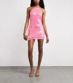 Oseree Sequin Mini Dress