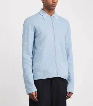 JIL SANDER Cotton Zip-up Sweatshirt