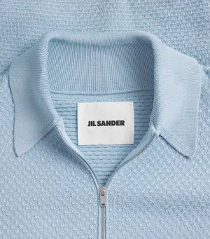 JIL SANDER Cotton Zip-up Sweatshirt
