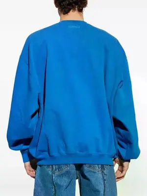 Vetements Slogan-embroidered Sweatshirt