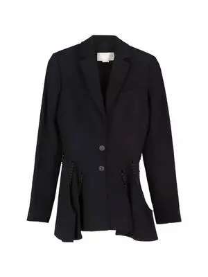 Antonio Berardi Vintage Crepe Cut-out Blazer