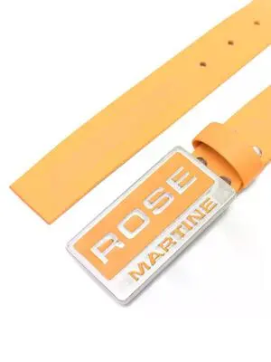 Martine Rose Logo Buckle Belt