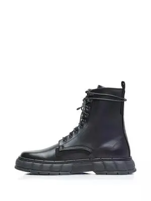 VIRON Patch Lace-up Boots