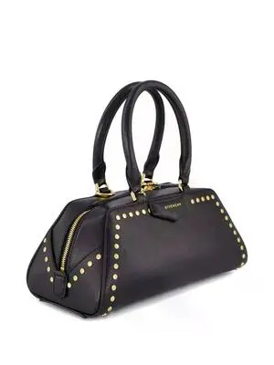 Givenchy Studded Top-handle Leather Shoulder Bag