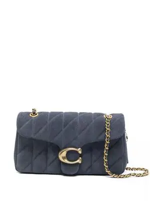 COACH Quilted C Shoulder Bag - Blue