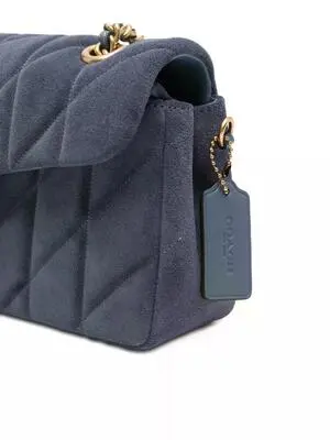 COACH Quilted C Shoulder Bag - Blue