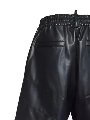 Dsquared2 Zipped-pockets Leather Shorts