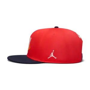 JORDAN Essentials Pro Structured Flat Bill Cap - Red