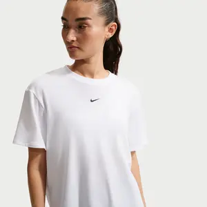 Nike Relaxed Dri-fit Short-sleeve Top - White