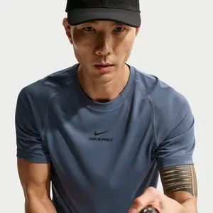 Nike Pro Training Dri-fit Short-sleeve Top - Blue