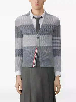 Thom Browne Striped Cardigan