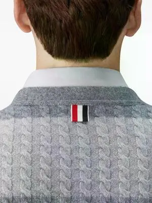 Thom Browne Striped Cardigan