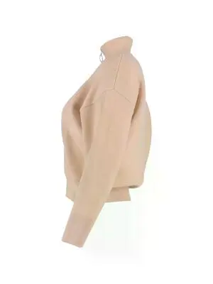 Sandro Embroidered Half-zip Sweater
