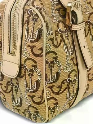 Gucci 1990-2000s Interlocking Gg Canvas Shoulder Bag