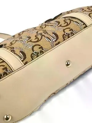 Gucci 1990-2000s Interlocking Gg Canvas Shoulder Bag