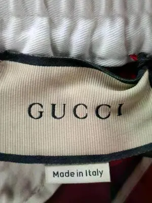 Gucci Military Buckle Drill Trousers