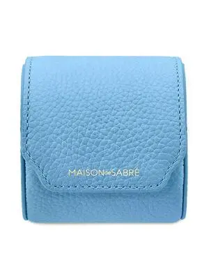 MAISON DE SABRE Leather Watch Roll - Blue