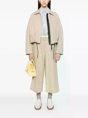 Loewe Cropped Cotton Trousers