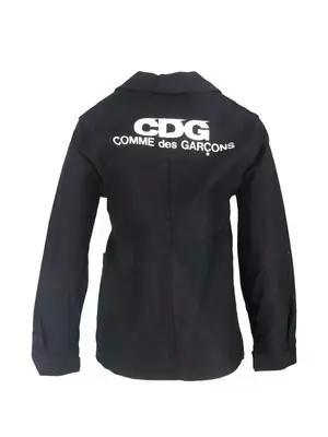 Comme Des Garçons Short Work Pointed Collar Jacket