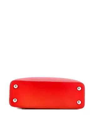 LOUIS VUITTON Capucines Bb Satchel - Red