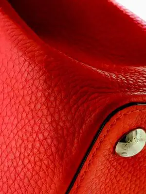 LOUIS VUITTON Capucines Bb Satchel - Red