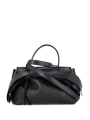 TOD'S Wave Stud Tote - Black