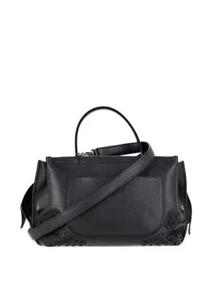 TOD'S Wave Stud Tote - Black