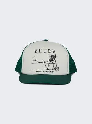 Rhude Trucker Hat - Green