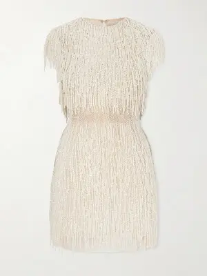 Oscar De La Renta Fringe Cocktail Dresses