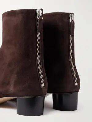 Le Monde Beryl Carole 35 Suede Ankle Boots - Brown