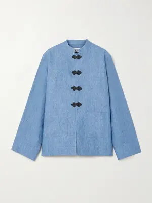RÓHE Mandarin Linen Jacket
