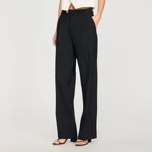 Sandro Plain Straight-leg Suit Trousers