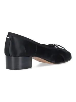 MAISON MARGIELA Tabi Ballet Flats - Black