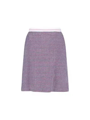 COURREGES Logo Midi Skirt - Purple