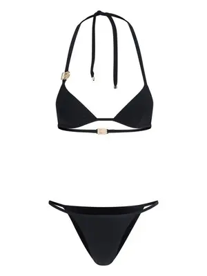Dolce & Gabbana Logo Bikini - Black