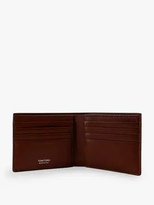 TOM FORD Croco Print Leather Wallet