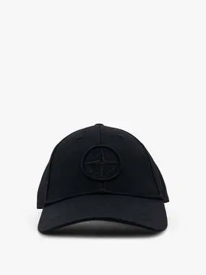 Stone Island Cotton Cap - Black