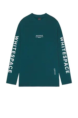 WHITESPACE Graphene Crew Neck Long Sleeve Shirt - Atlantic Deep