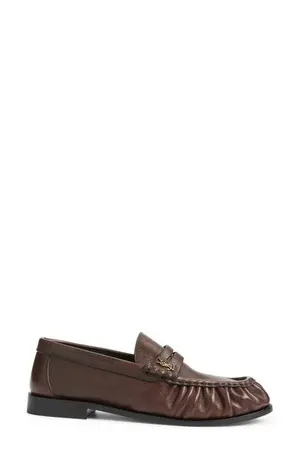 Saint Laurent Le Penny Loafer - Brown