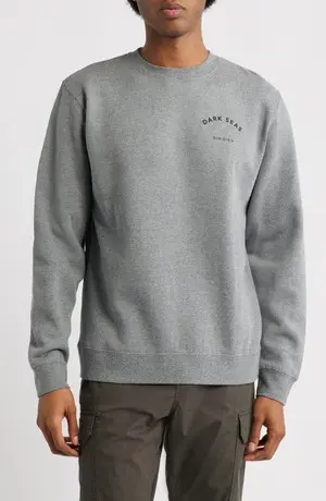 DARK SEAS Headmaster V3 Graphic Sweatshirt - Heather Gunmetal