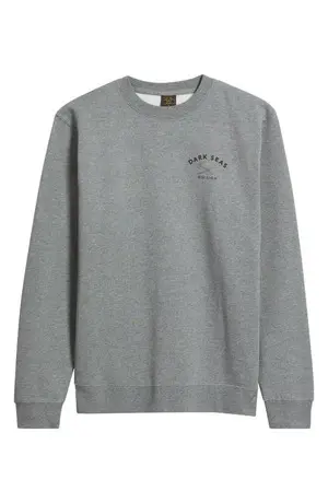 DARK SEAS Headmaster V3 Graphic Sweatshirt - Heather Gunmetal