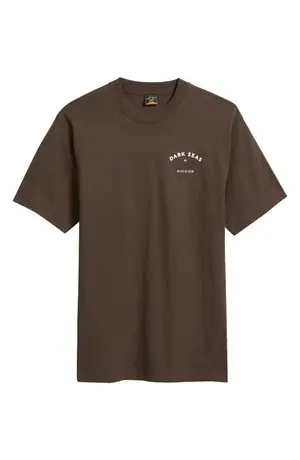 DARK SEAS Headmaster V3 Heavyweight Jersey Graphic T-shirt - Java Brown